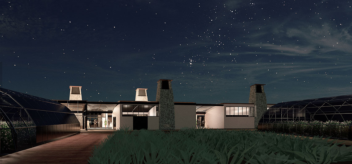 Agricultural Center at Mochik Ranch: Greg Veitch '23 M.Arch | College ...